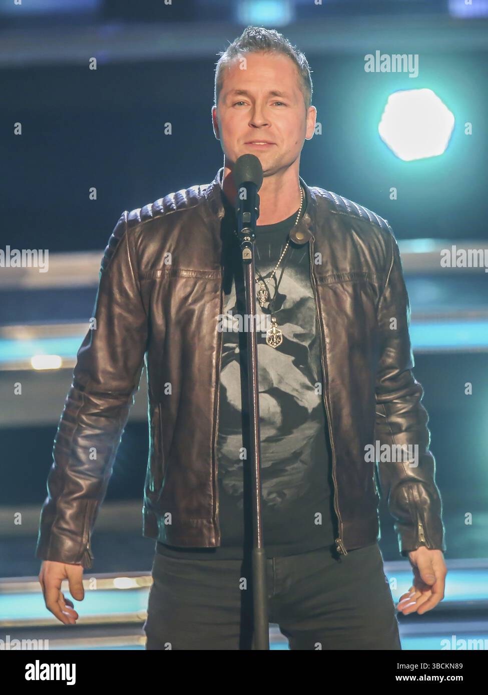 Mitch Keller on the ZDF TV show Stock Photo - Alamy