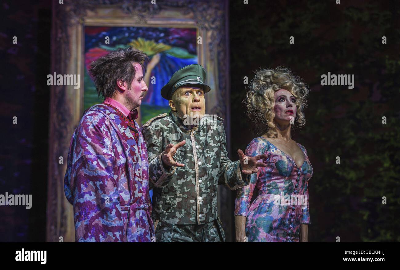 Production by Herbert Fritsch at the Schaubuehne Berlin with Bastian ...