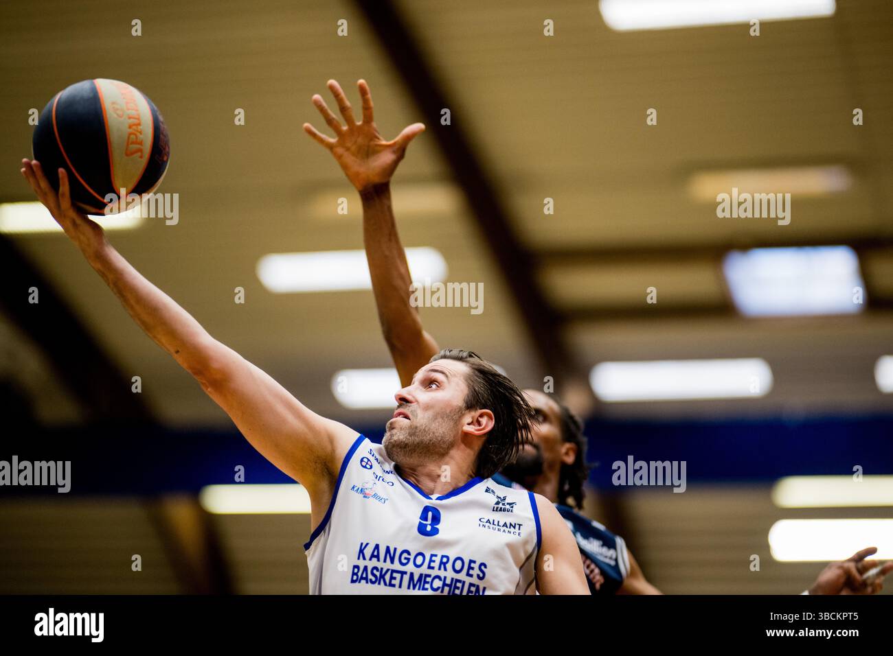 Mechelen, Belgium. 20th May, 2025. Mechelen's Domien Loubry pictured in ...