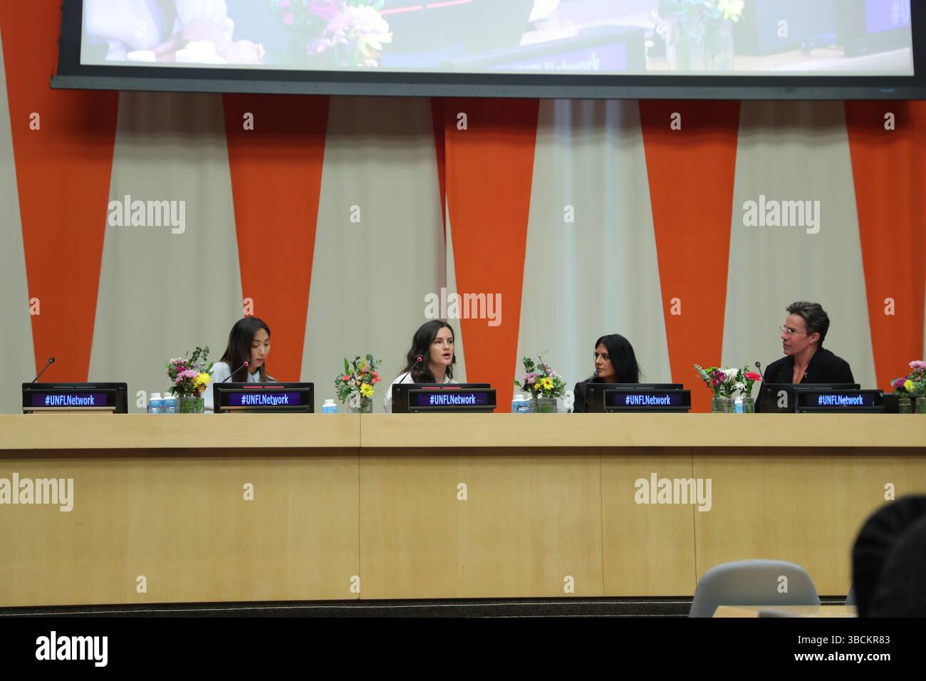 New York, NY - May 19, 2025: Global leaders, industry stakeholders, and ...