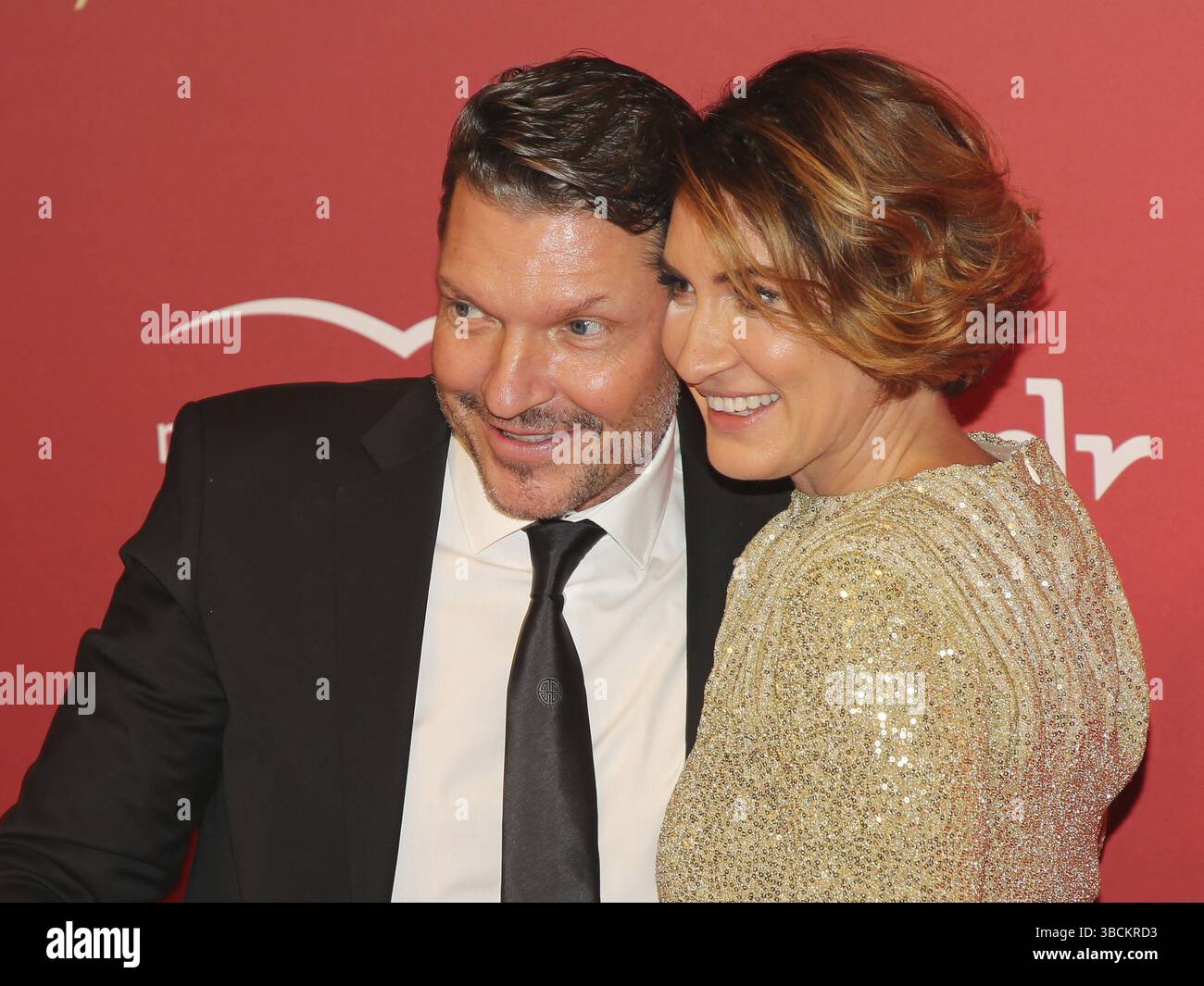 Actor Hardy Krueger Jr. with woman Alice at the 25th Jose Carreras Gala ...