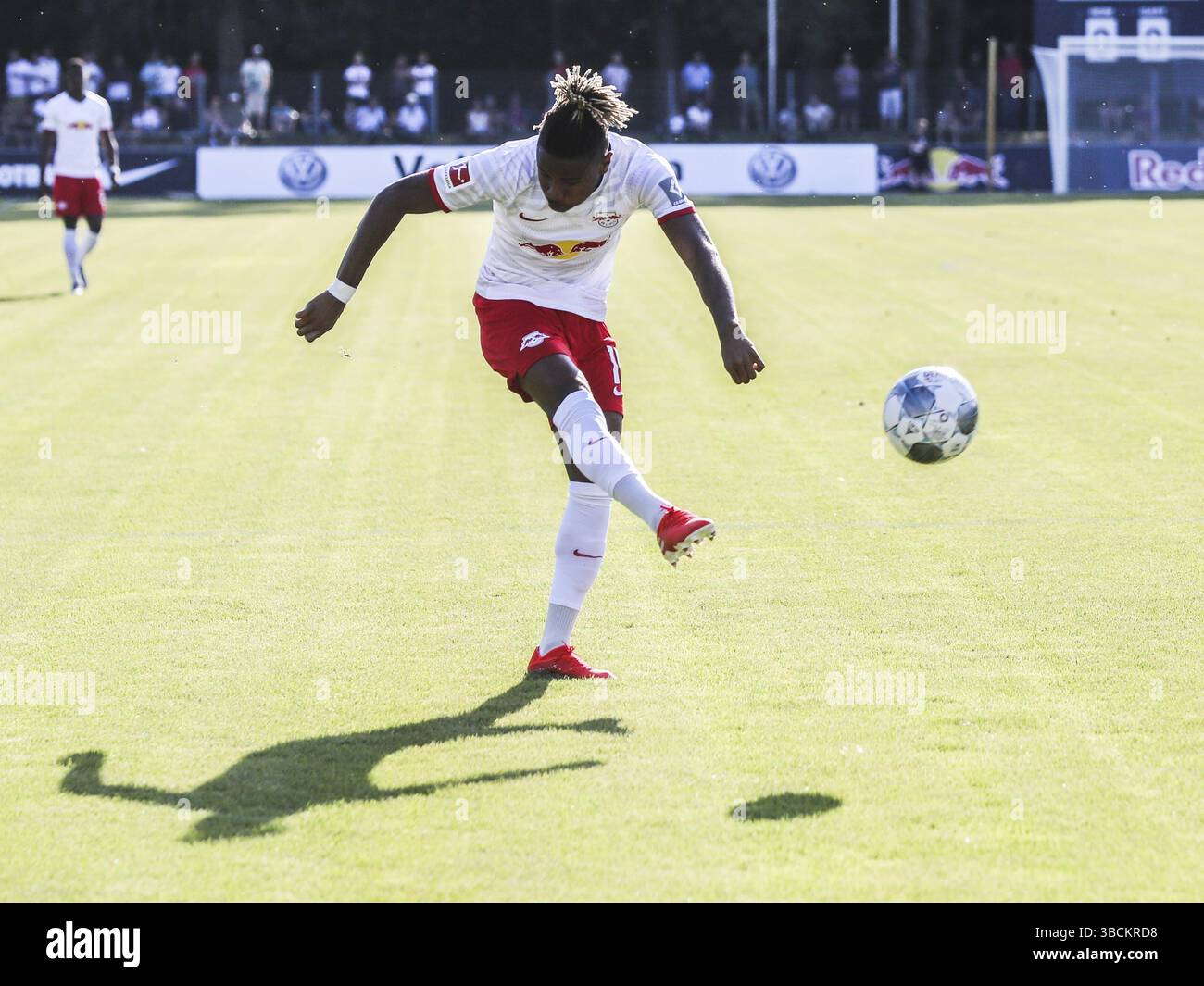 French football player Christopher Nkunku RB Leipzig in the friendly ...