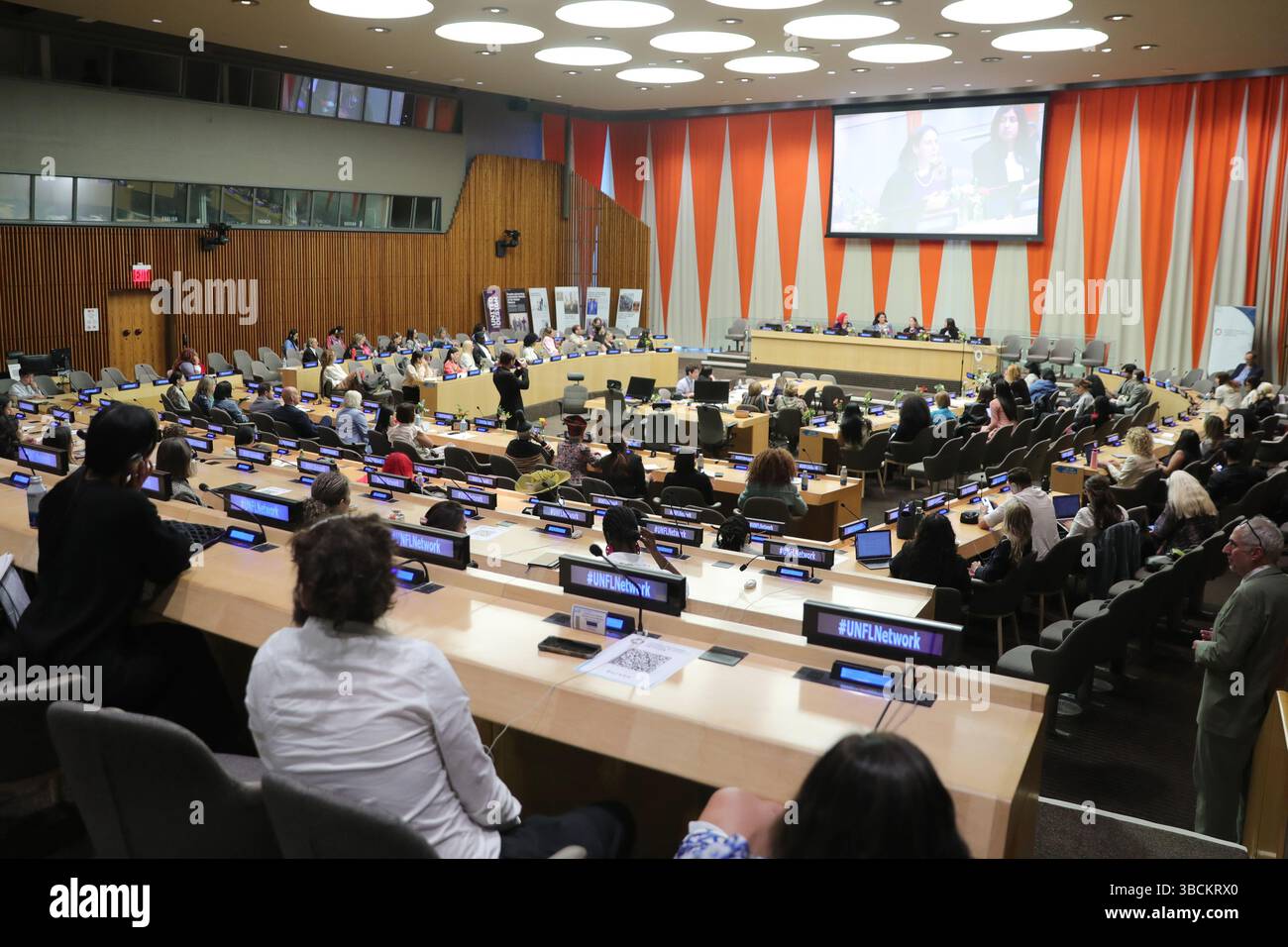 New York, NY - May 19, 2025: Global leaders, industry stakeholders, and ...