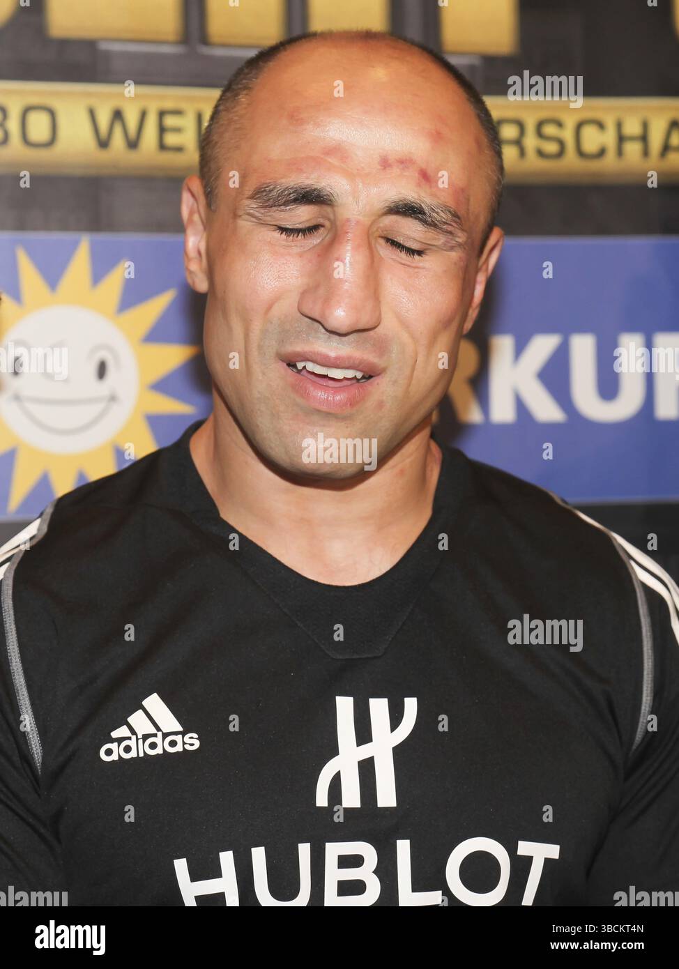 Boxer Arthur Abraham (Team Sauerland) at the final showdown between WBO ...