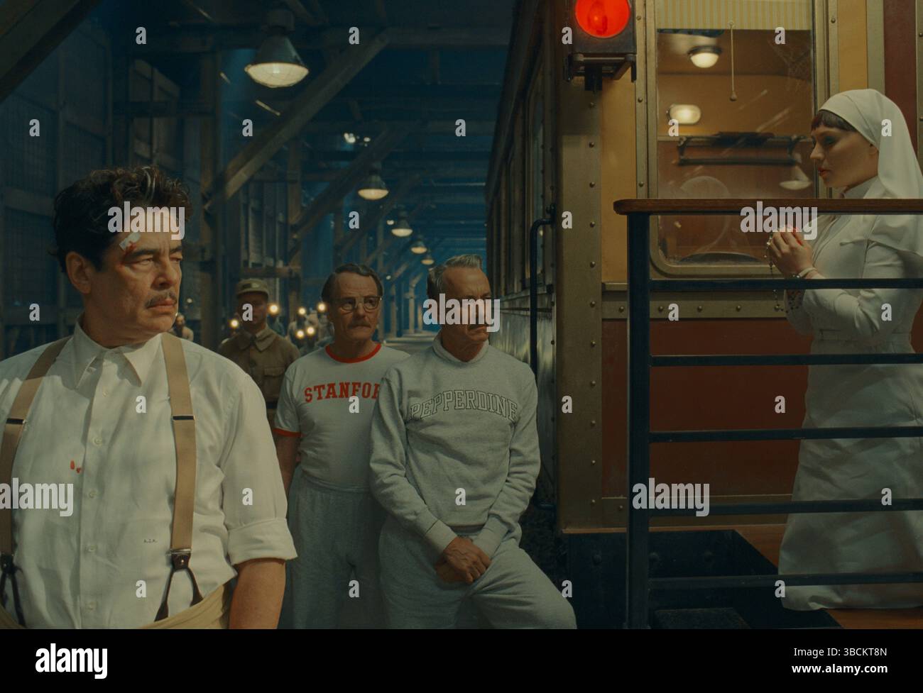 The Phoenician Scheme (2025) Benicio Del Toro as Zsa-Zsa Korda Bryan ...