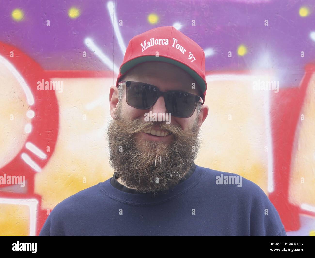 German rapper MC Fitti performing on 28/08/2021 in Magdeburg Stock ...