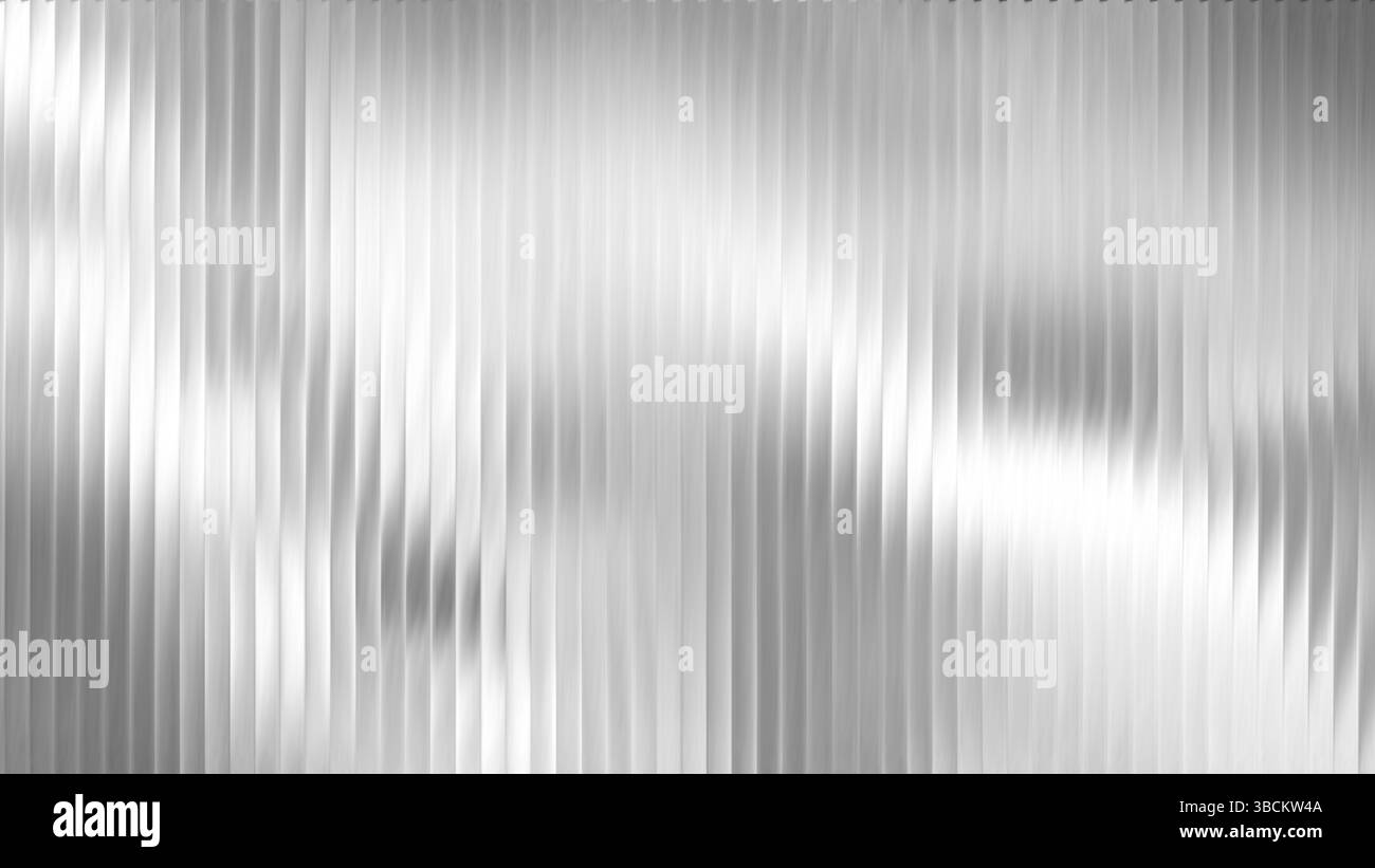 Ribbed metal texture with glass effect and striped pattern lines ...