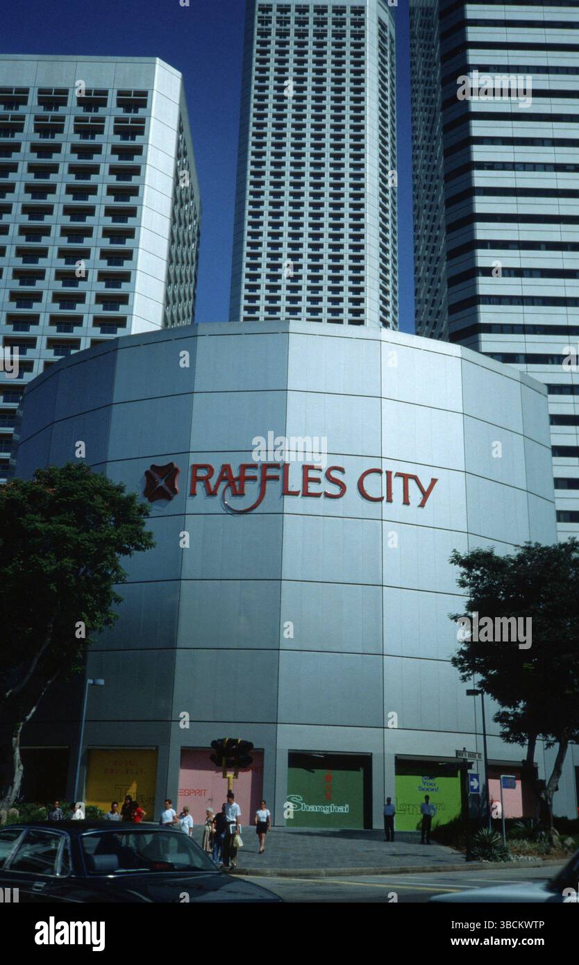 Raffles City Shopping Centre, Singapore, Asia Stock Photo - Alamy
