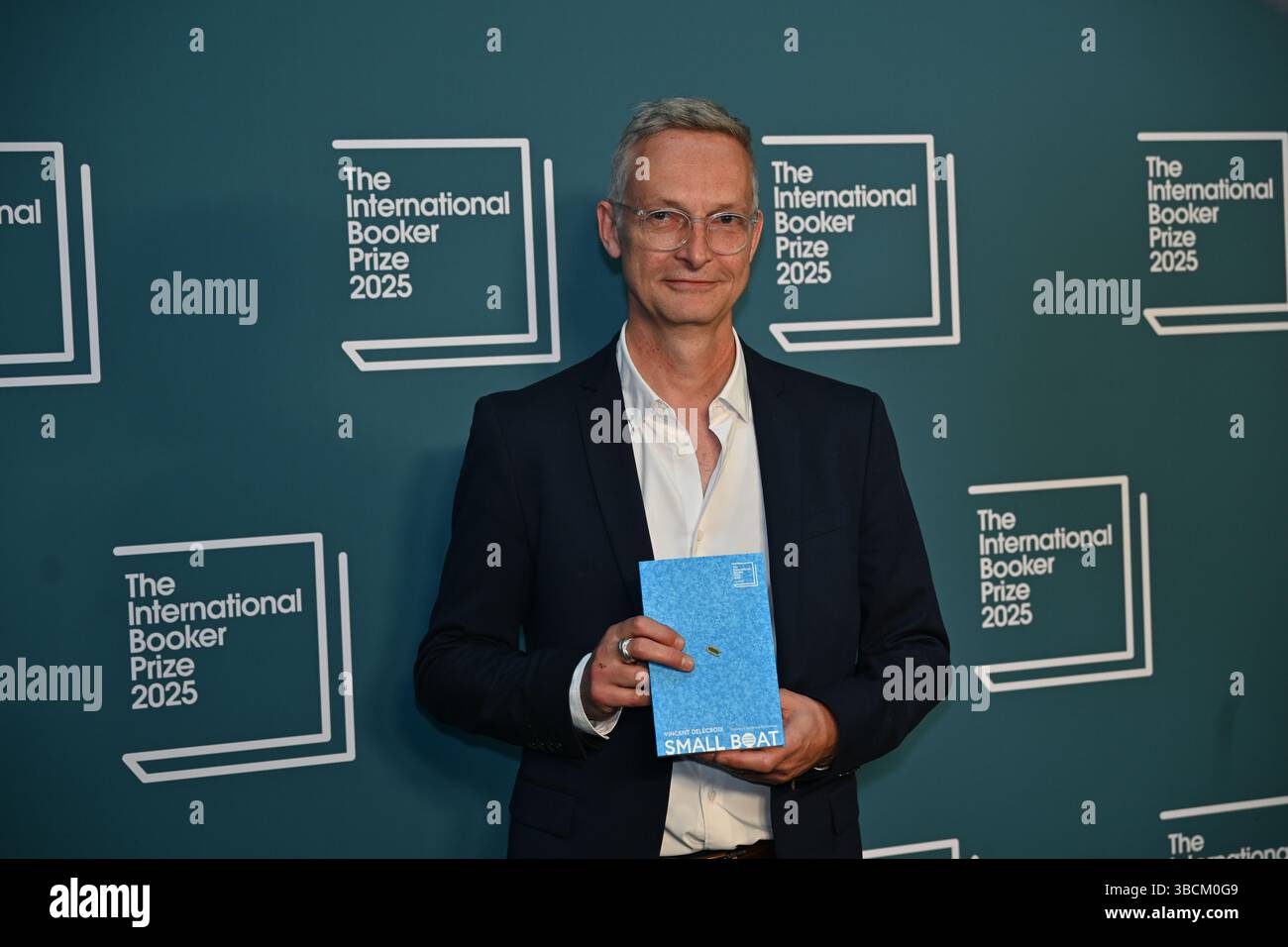 LONDON, UK. 20th May, 2025. Vincent Delecroix at International Booker ...