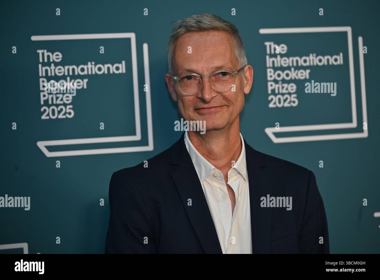 LONDON, UK. 20th May, 2025. Vincent Delecroix at International Booker ...