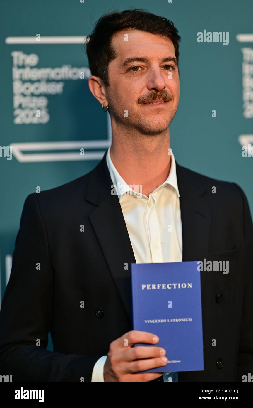 LONDON, UK. 20th May, 2025. Vincenzo Latronico at International Booker ...