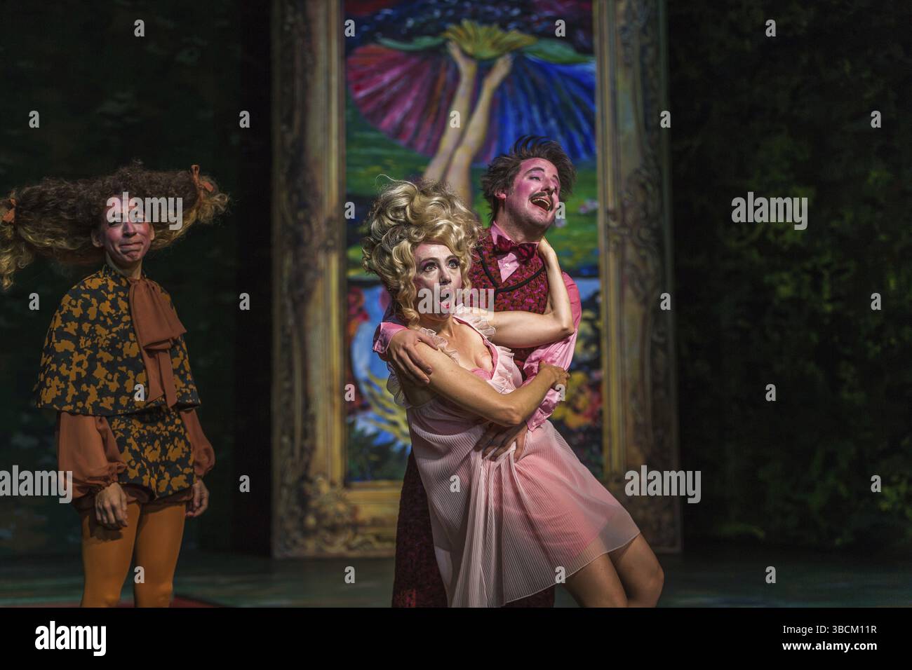Production by Herbert Fritsch at the Schaubuehne Berlin with Bastian ...