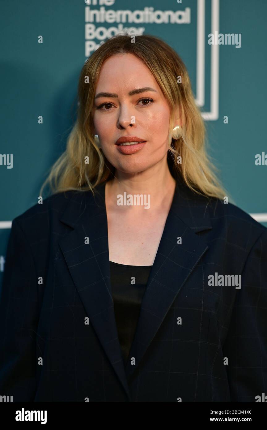 LONDON, UK. 20th May, 2025. Tanya Burr at International Booker Prize 2025 Ceremony at Tate ...