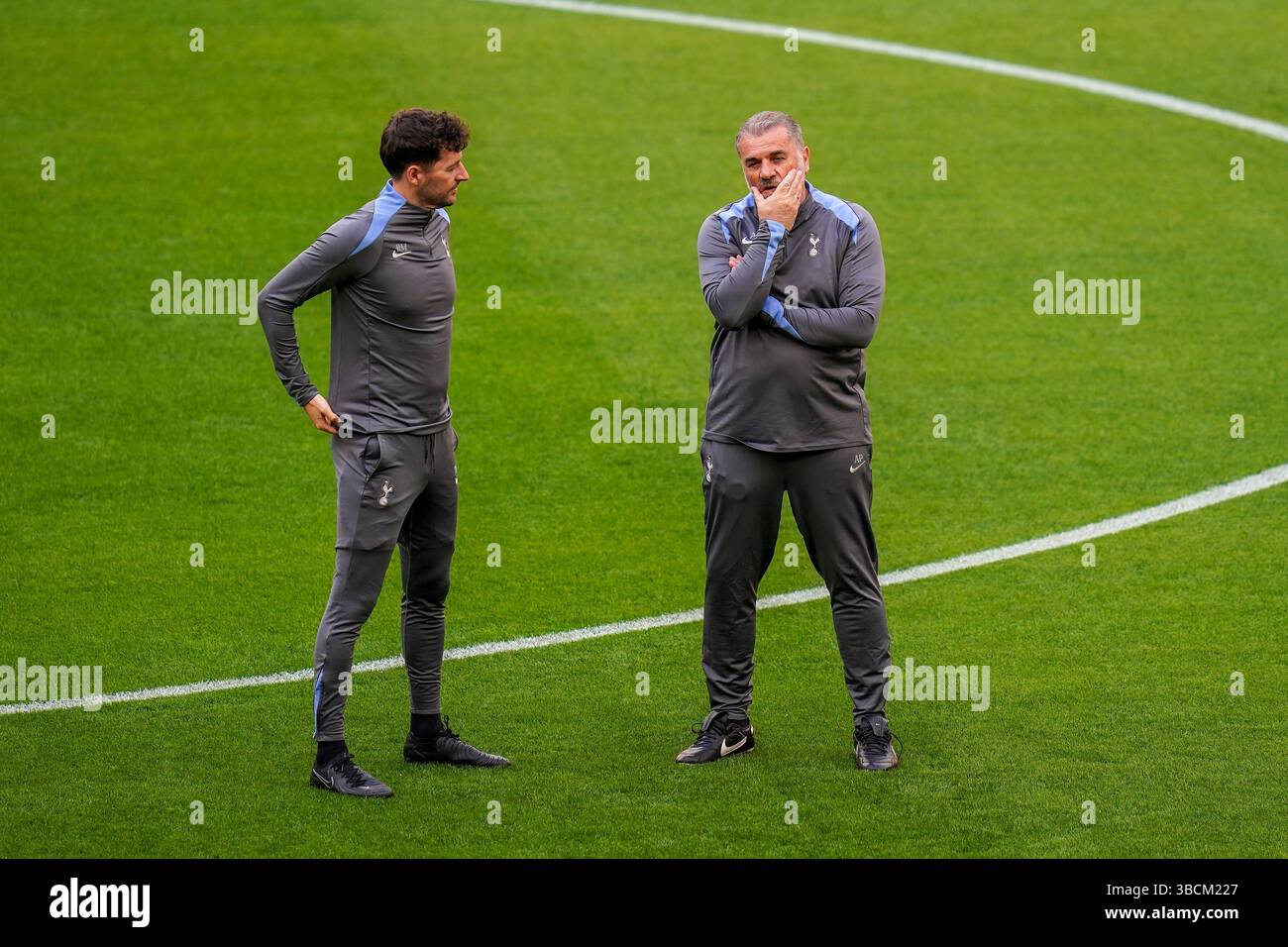 Tottenham Hotspur Manager Ange Postecoglou and Ryan Mason, Tottenham ...