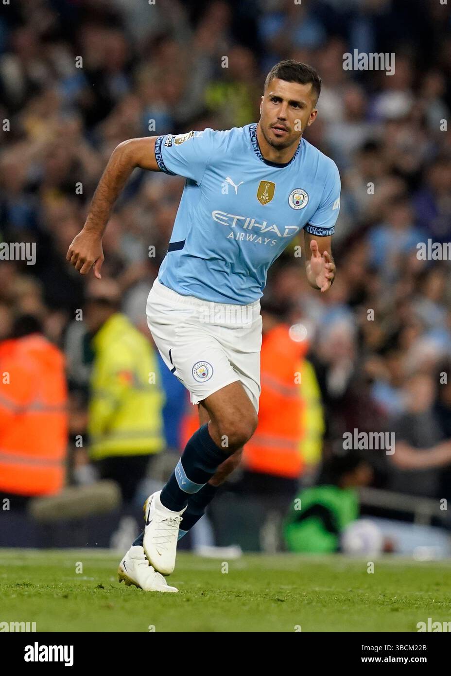 Manchester, UK. 20th May, 2025. Rodri of Manchester City makes his ...
