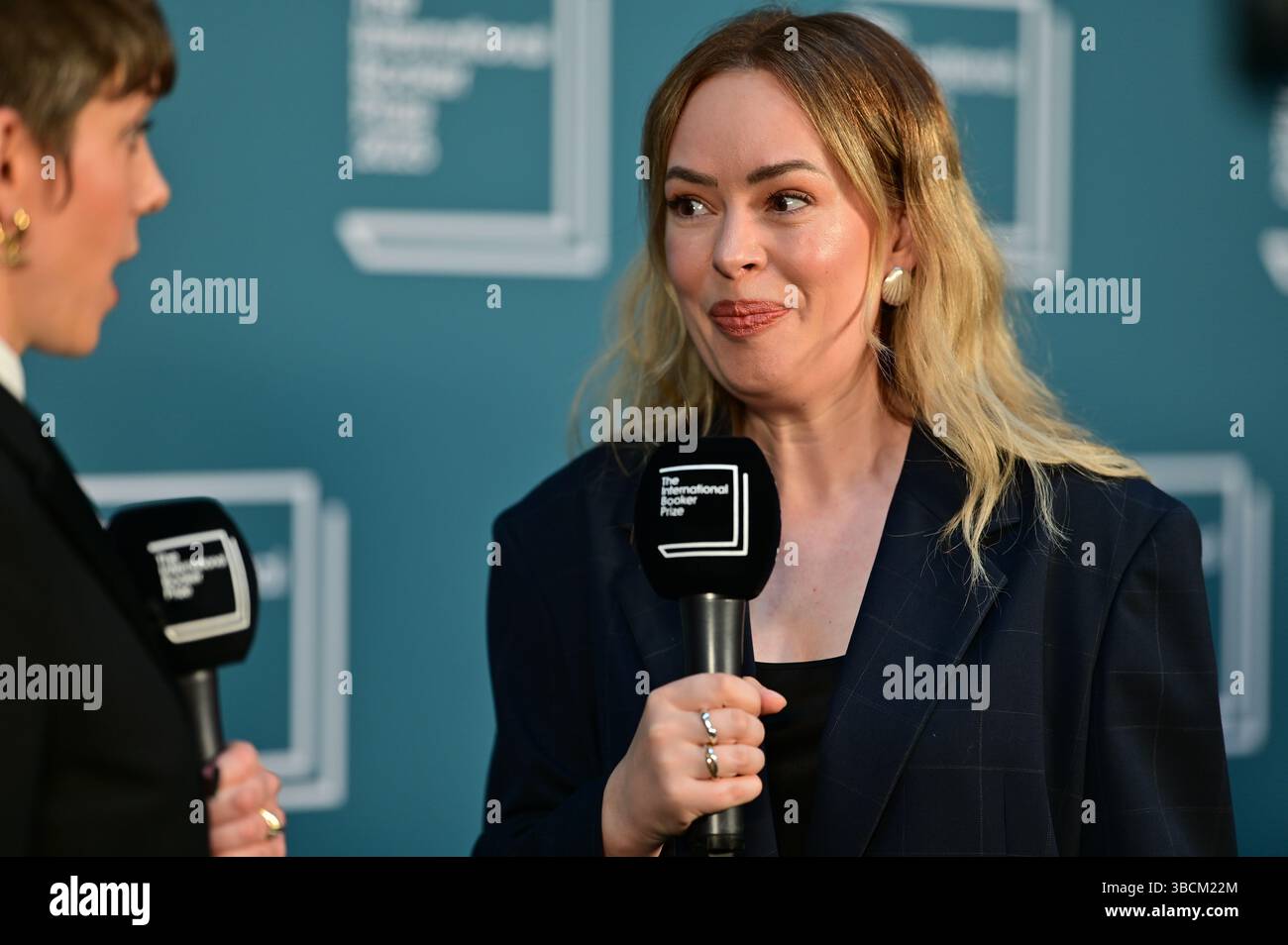 LONDON, UK. 20th May, 2025. Tanya Burr at International Booker Prize ...