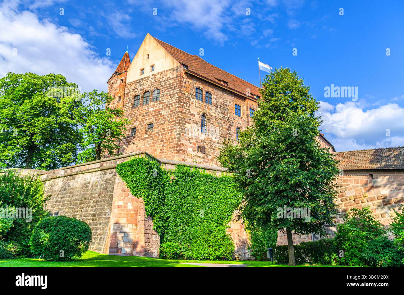 Nuremberg Castle Nurnberger Burg Imperial castle Kaiserburg medieval ...