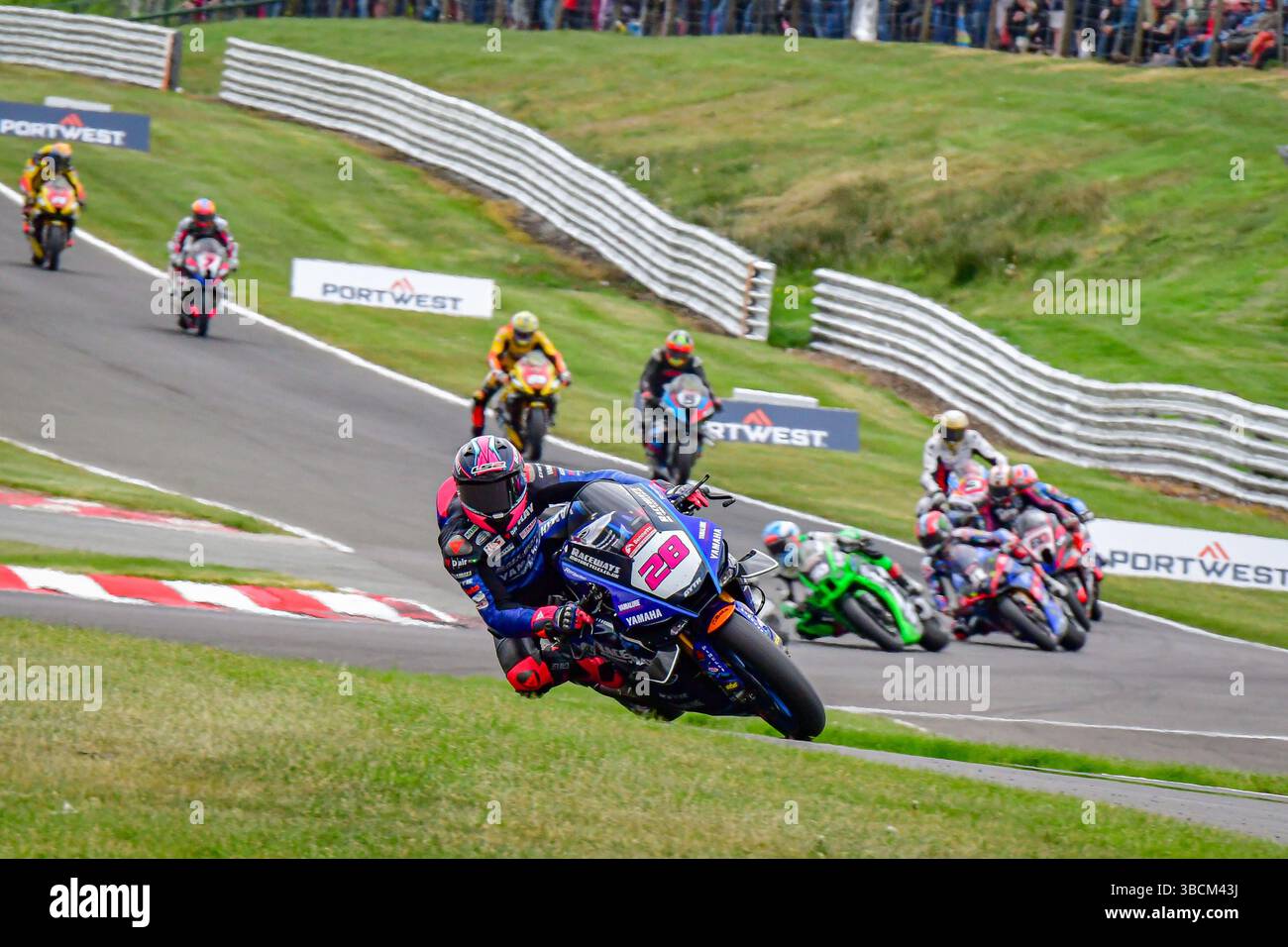BRITISH SUPERBIKES, OULTON PARK Stock Photo - Alamy