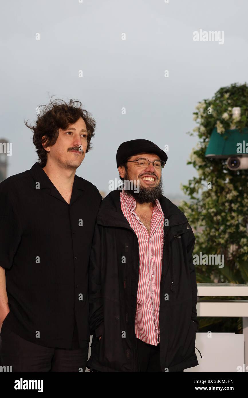 Cannes, France. 20th May, 2025. Simón Mesa Soto and Ubeimar Rios at A ...
