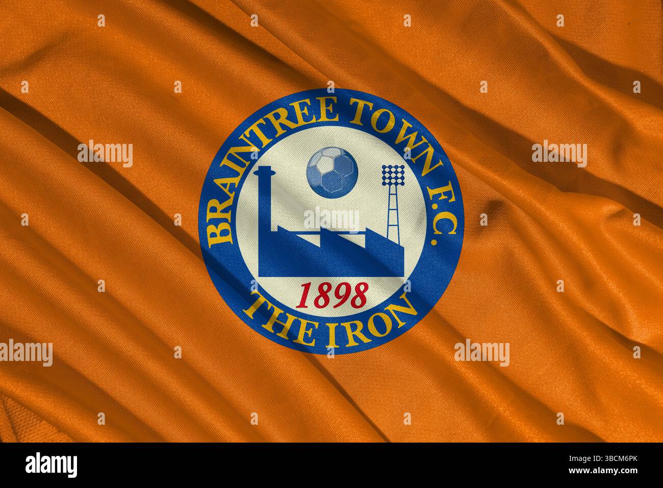 Pringsewu, Lampung; May 21, 2025; Logo Flag Waving Banner of Braintree ...