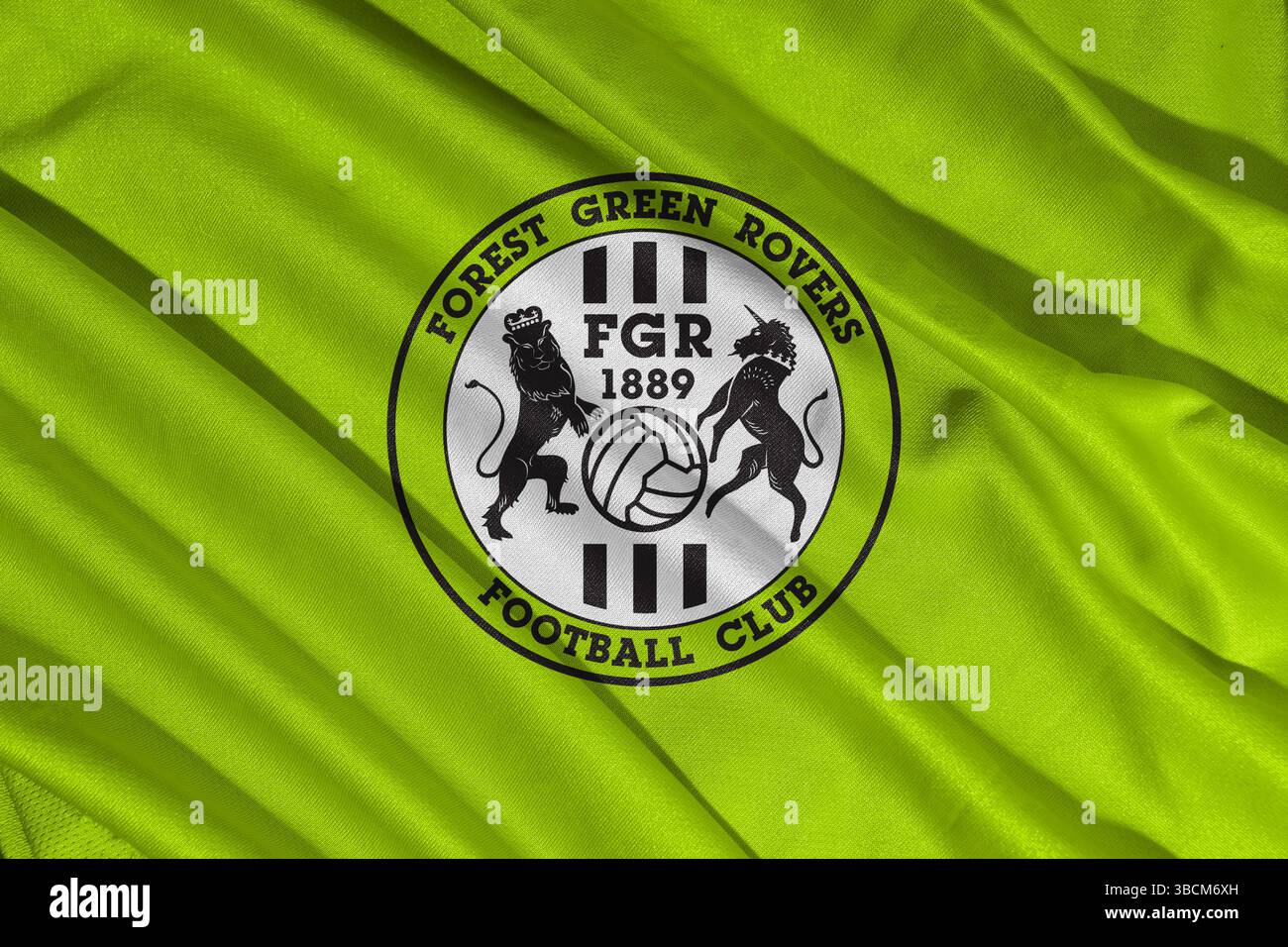 Pringsewu, Lampung; May 21, 2025; Logo Flag Waving Banner of Forest ...