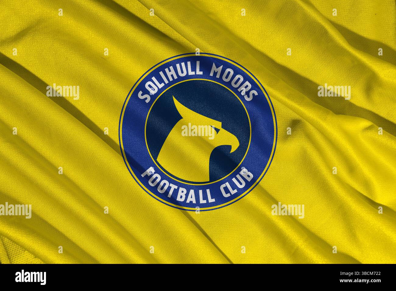 Pringsewu, Lampung; May 21, 2025; Logo Flag Waving Banner of Solihull ...