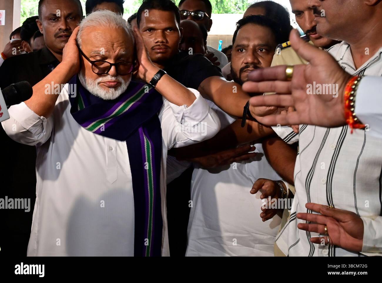 Mumbai, India. 20th May, 2025. MUMBAI, INDIA - MAY 20: NCP leader (Ajit Pawar Faction) Chhagan ...