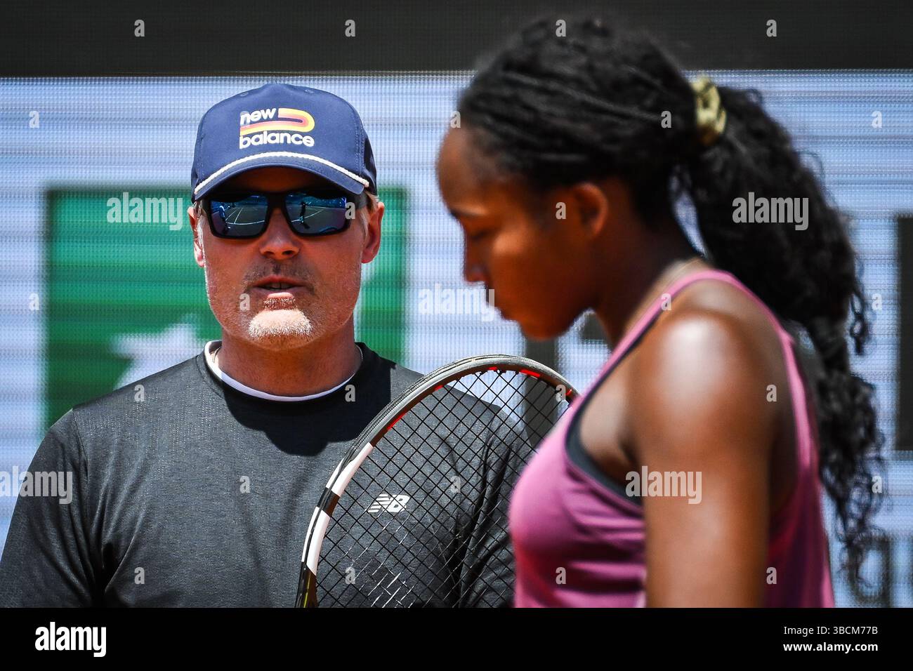 Paris, France. 20th May, 2025. Coco GAUFF of United States with his ...