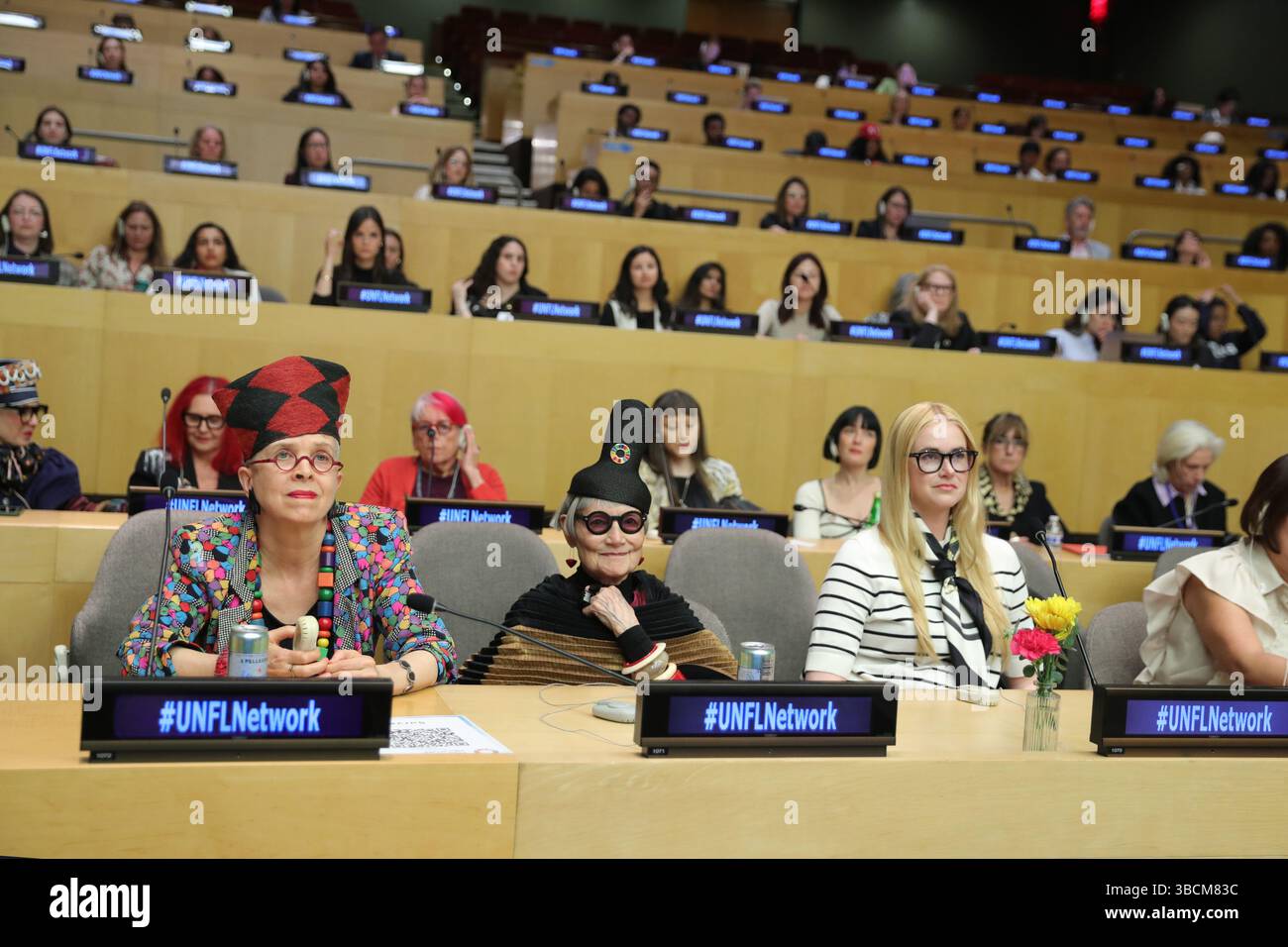 New York, NY - May 19, 2025: Global leaders, industry stakeholders, and ...