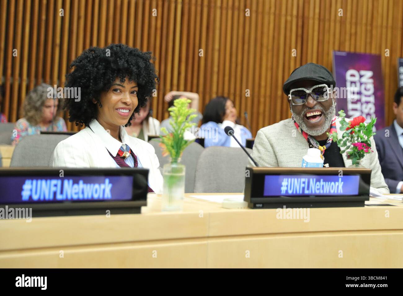 New York, NY - May 19, 2025: Global leaders, industry stakeholders, and ...