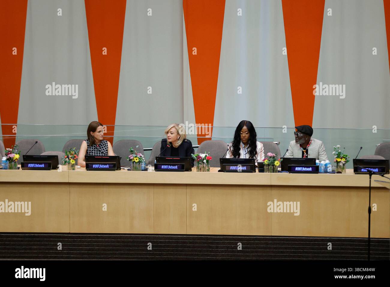 New York, NY - May 19, 2025: Global leaders, industry stakeholders, and ...