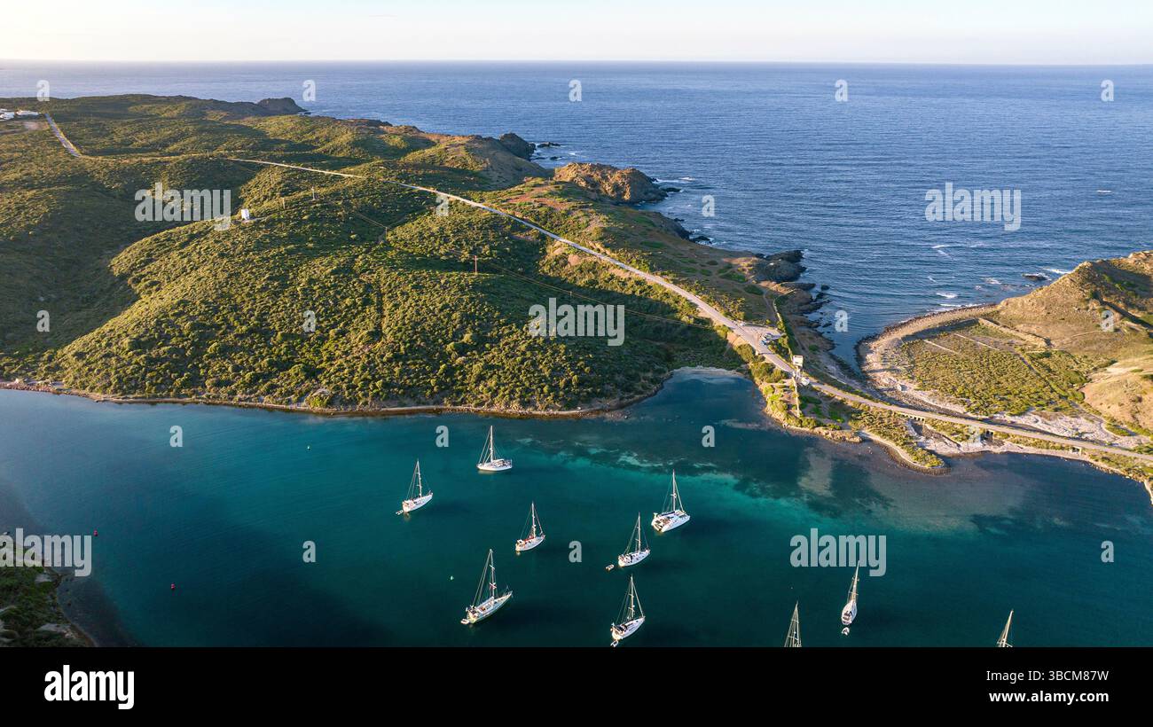 Menorca island aerial hi-res stock photography and images - Alamy