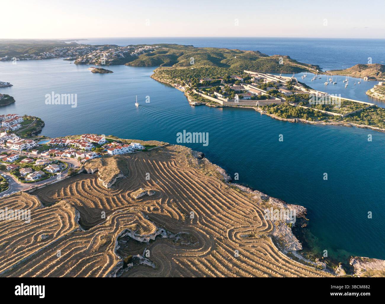 Menorca island aerial hi-res stock photography and images - Alamy