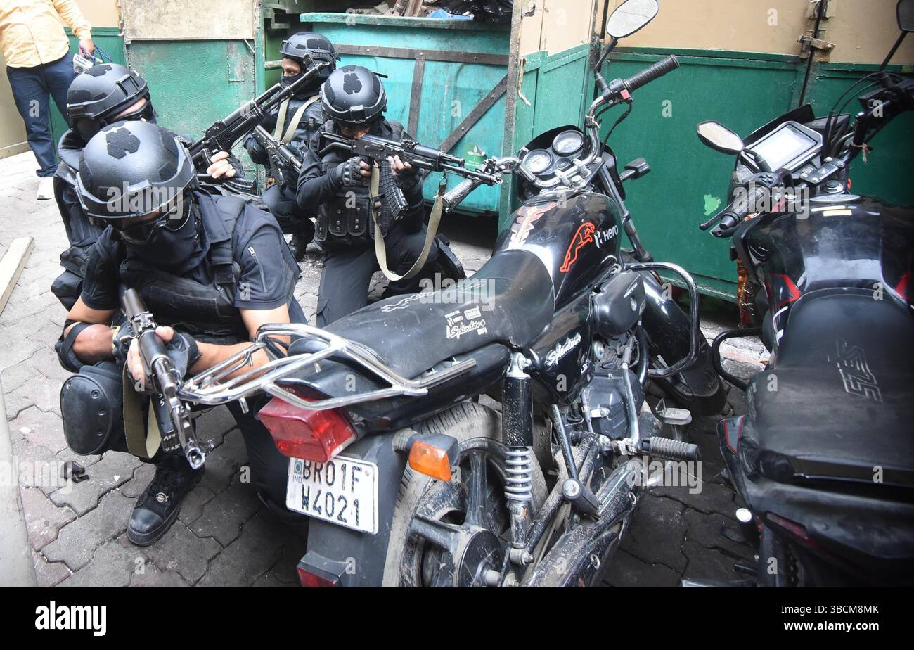 Patna, India. 20th May, 2025. PATNA, INDIA - MAY 20: Anti-Terror Squad ...