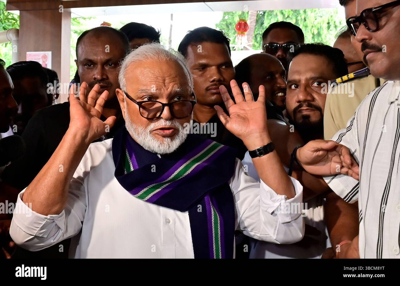 Mumbai, India. 20th May, 2025. MUMBAI, INDIA - MAY 20: NCP leader (Ajit Pawar Faction) Chhagan ...