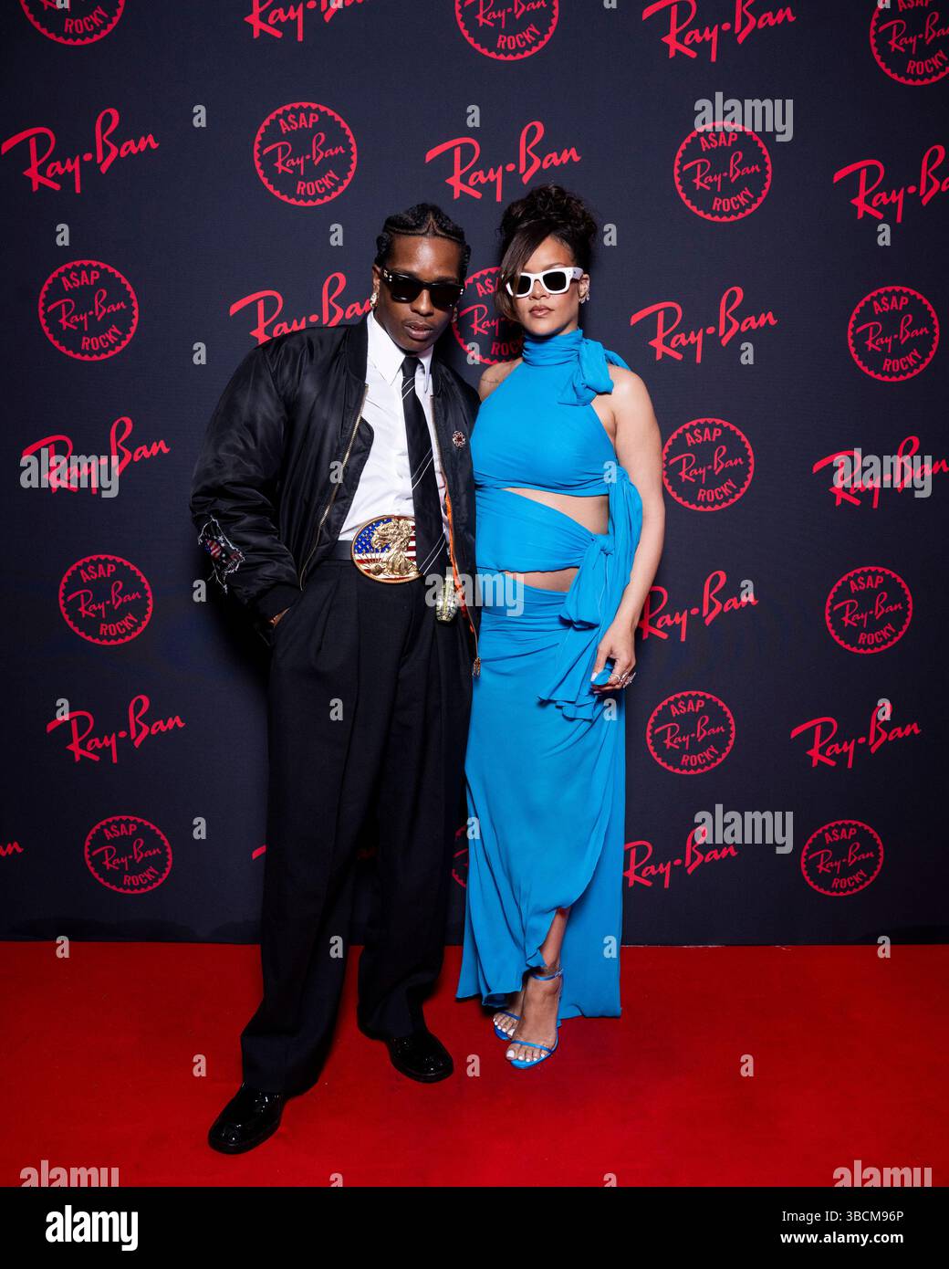 ASAP Rocky , Rihanna 78th Cannes Film Festival Party Ray Ban X A$AP ...
