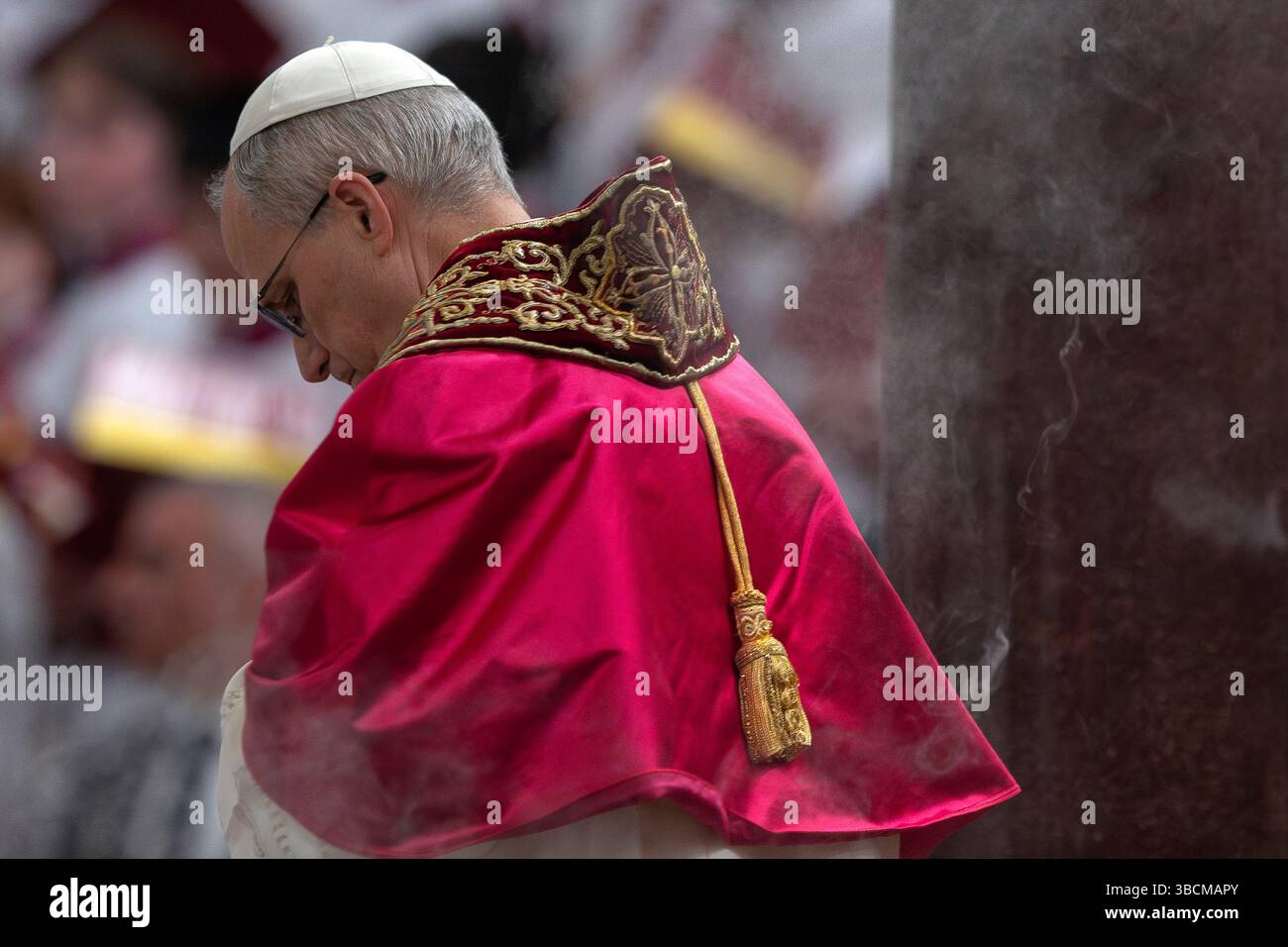 Rome, Italy, 2 0 May 2025. Pope Leo XIV visits the Basilica of St. Paul ...