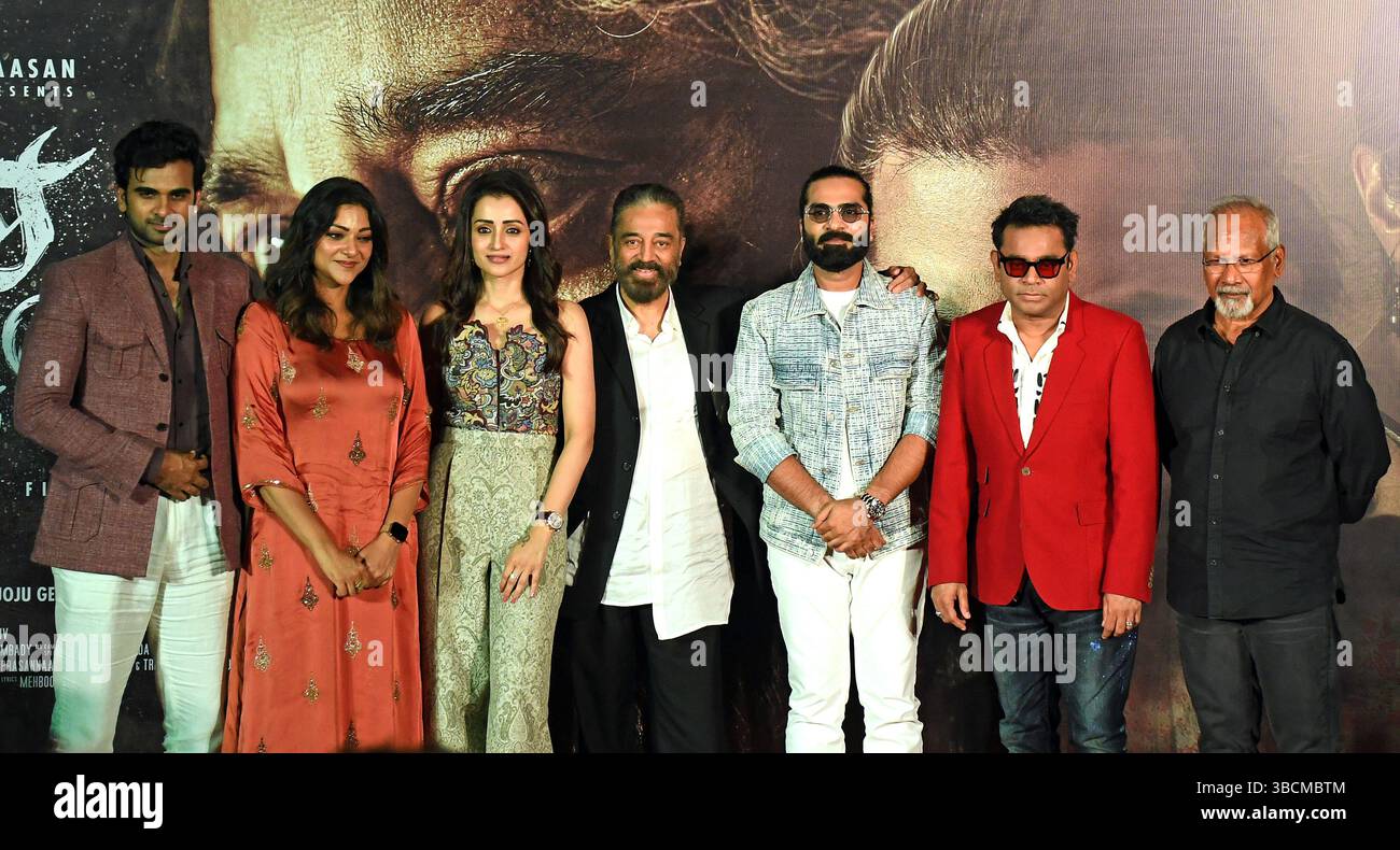 Mumbai, India. 20th May, 2025. From L-R Indian film actors Ashok Selvan ...