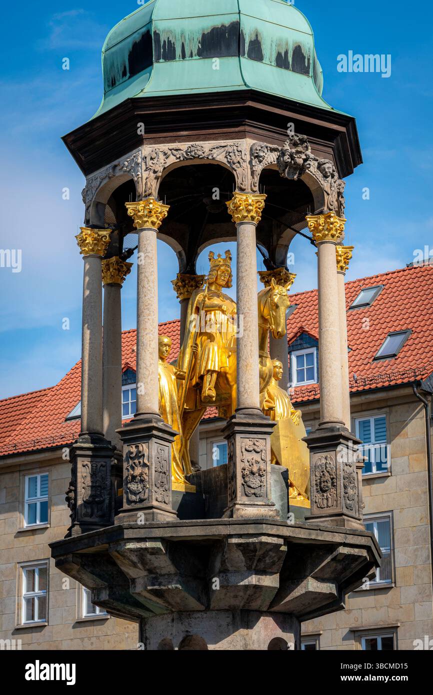 Magdeburg Rider (German: Magdeburger Reiter), the first free-standing ...