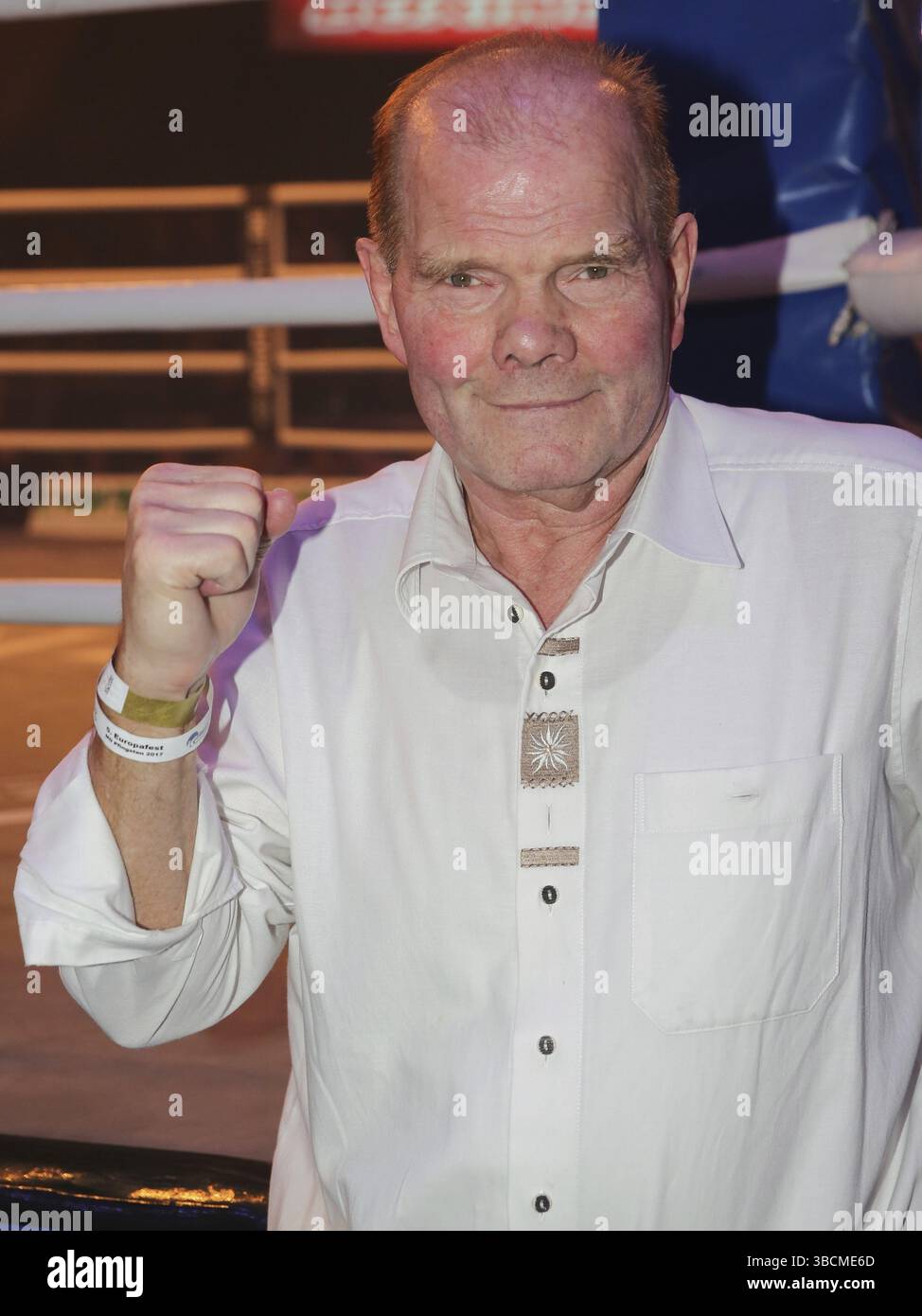 Former German Boxing European heavyweight champion Juergen Blin SES ...
