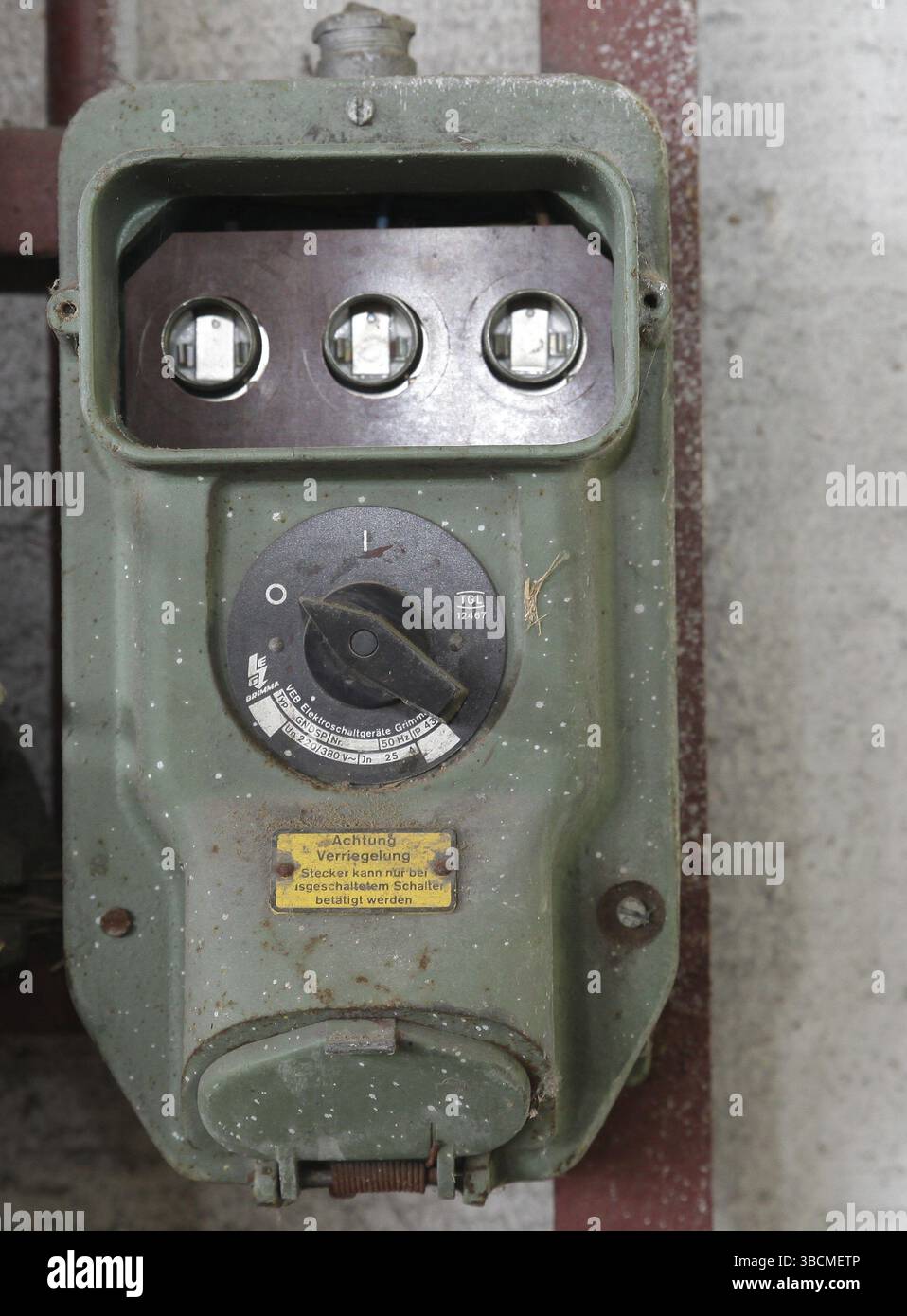 Old electrical system Stock Photo - Alamy