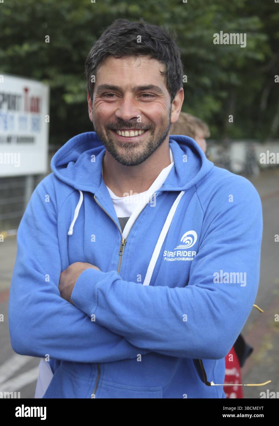 German actor Daniel Sellier charity match Robert Enke Foundation 23.06. ...