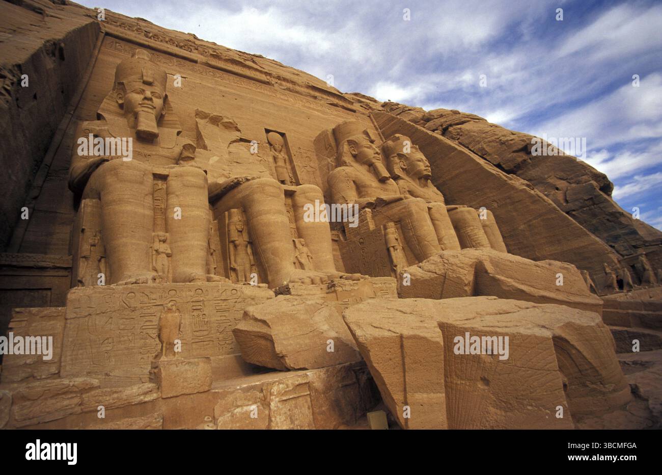 Abu Simble Temple, Abu Simbel, Nubia, Great Temple of Ramses II, Egypt ...