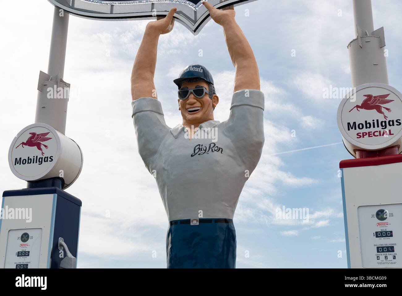 Springfield, Illinois - United States - May 15th, 2025: Giant "Big Ron ...