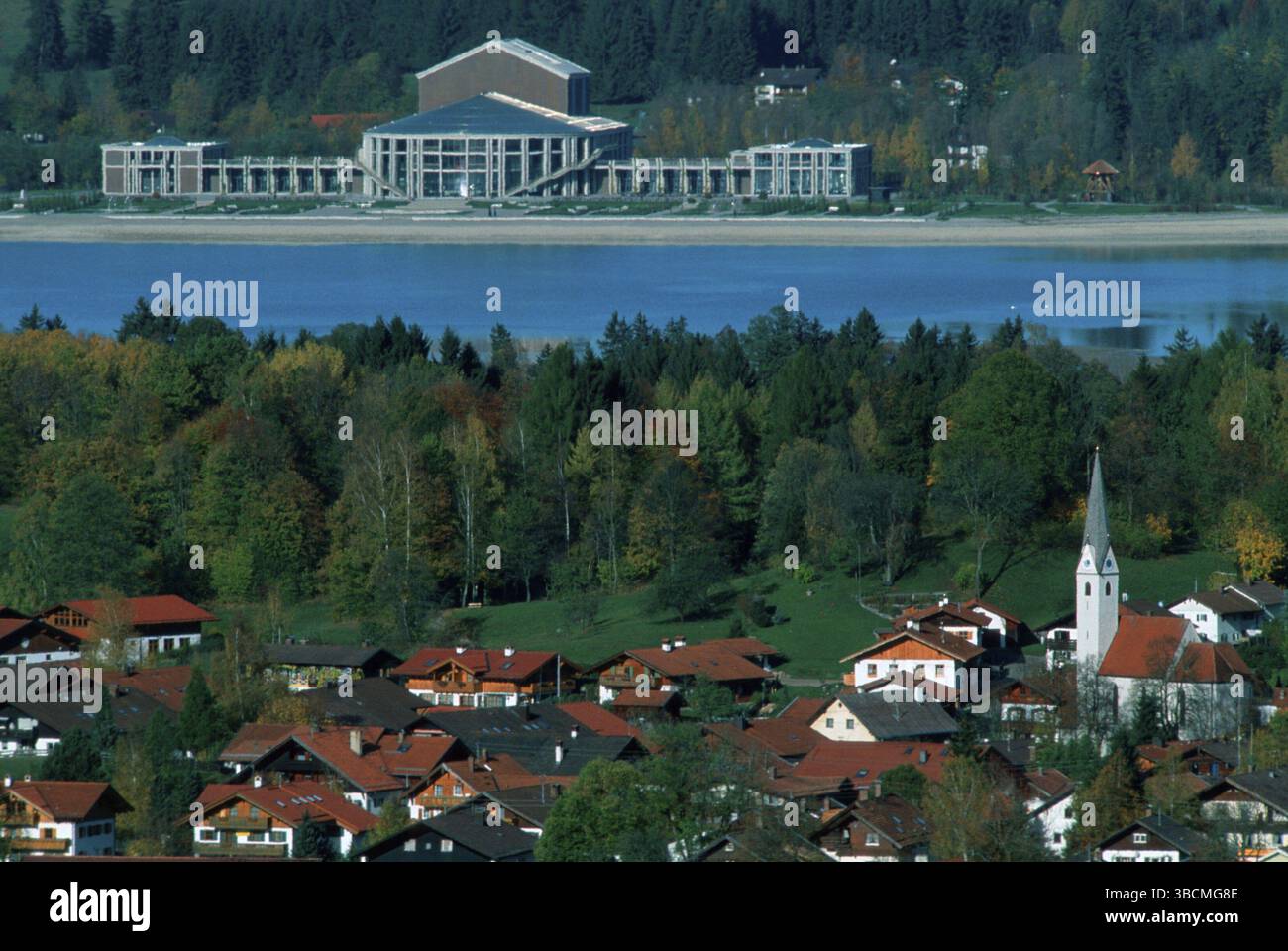 Fussen with King Ludwig Musical Theatre and Forggensee, Europe ...