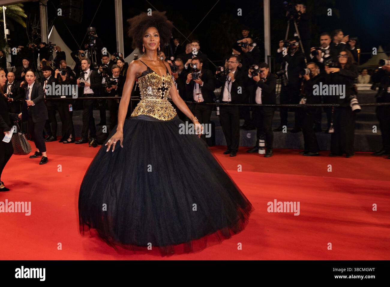 Naomi Campbell poses for photographers upon arrival at the premiere of ...