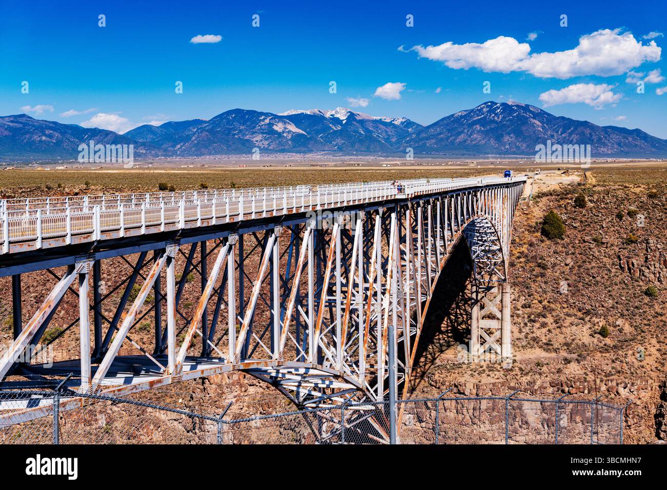 Rio Grand Gorge Bridge; near Taos; New Mexico; USA Stock Photo - Alamy