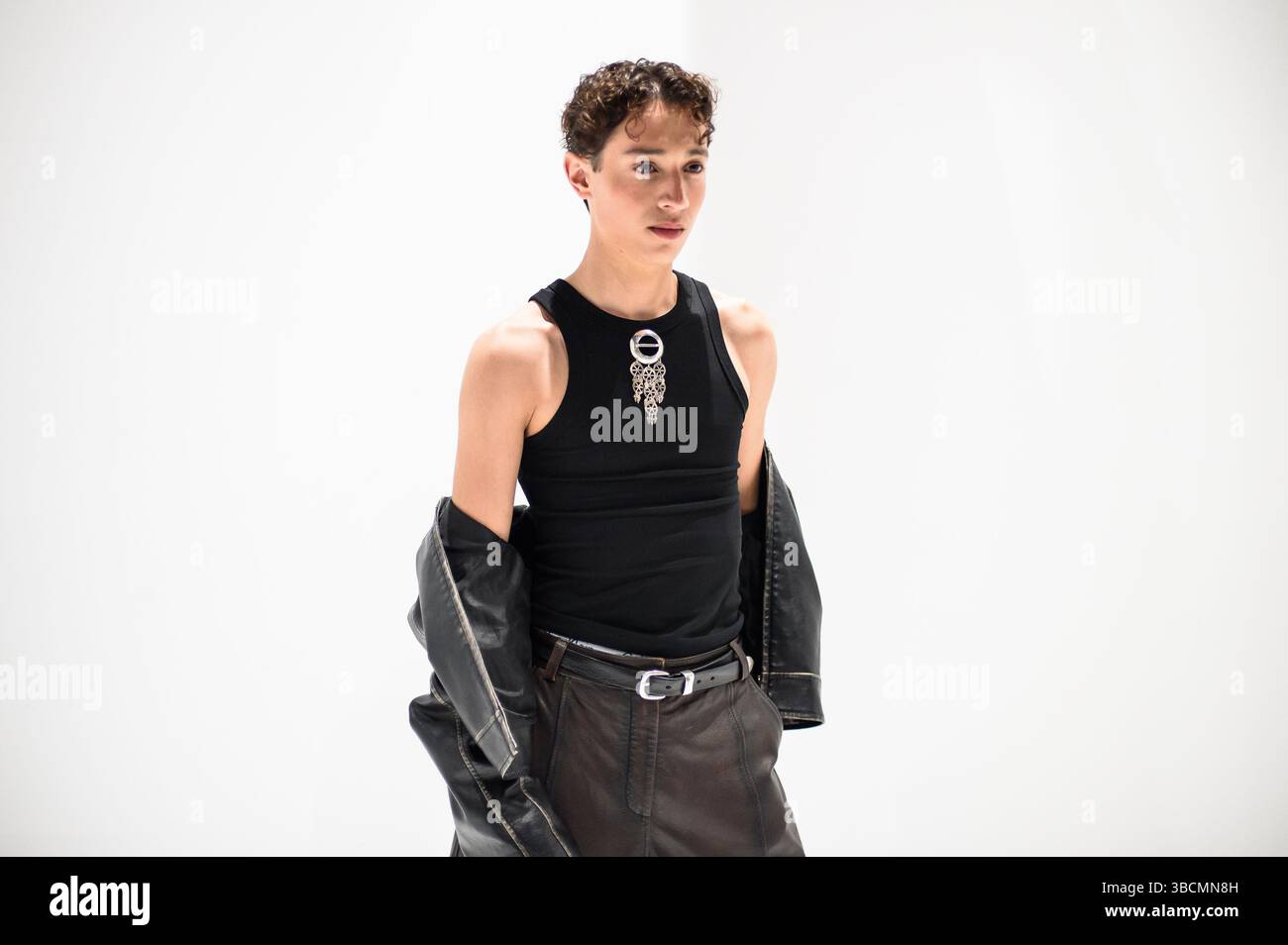 Portrait Session Eurovision 2025 Featuring: Kyle Alessandro during the promo y evento privado ...