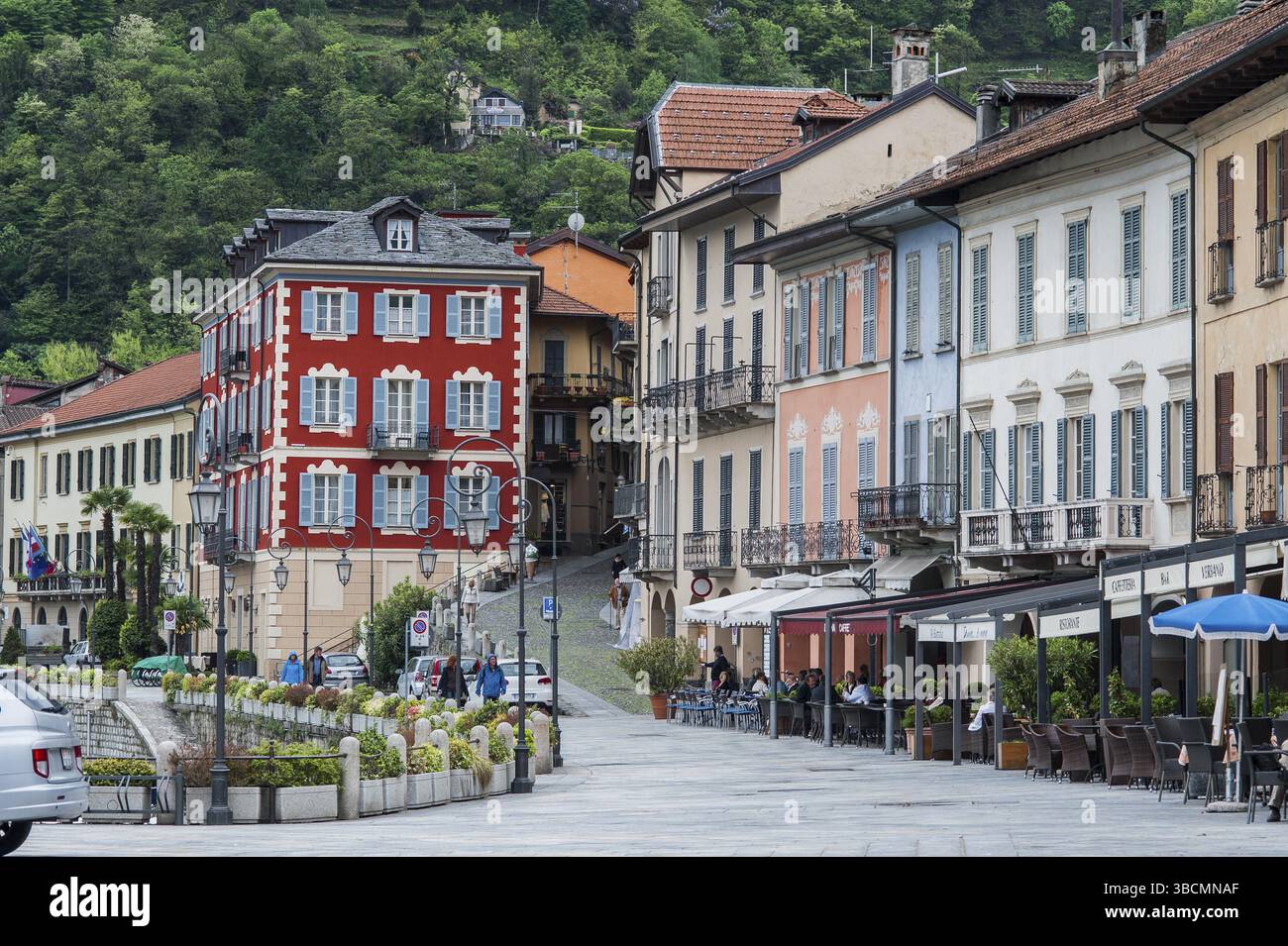 Alps, architecture, bella, blue, boat, building, castle, church, clouds ...