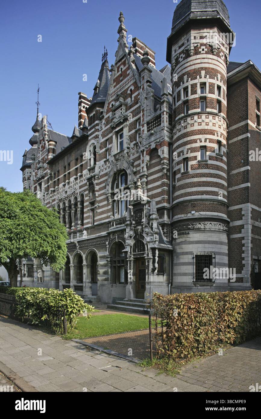 Cogels-Osylei, Zurenborg district, Antwerp, Art Nouveau district ...